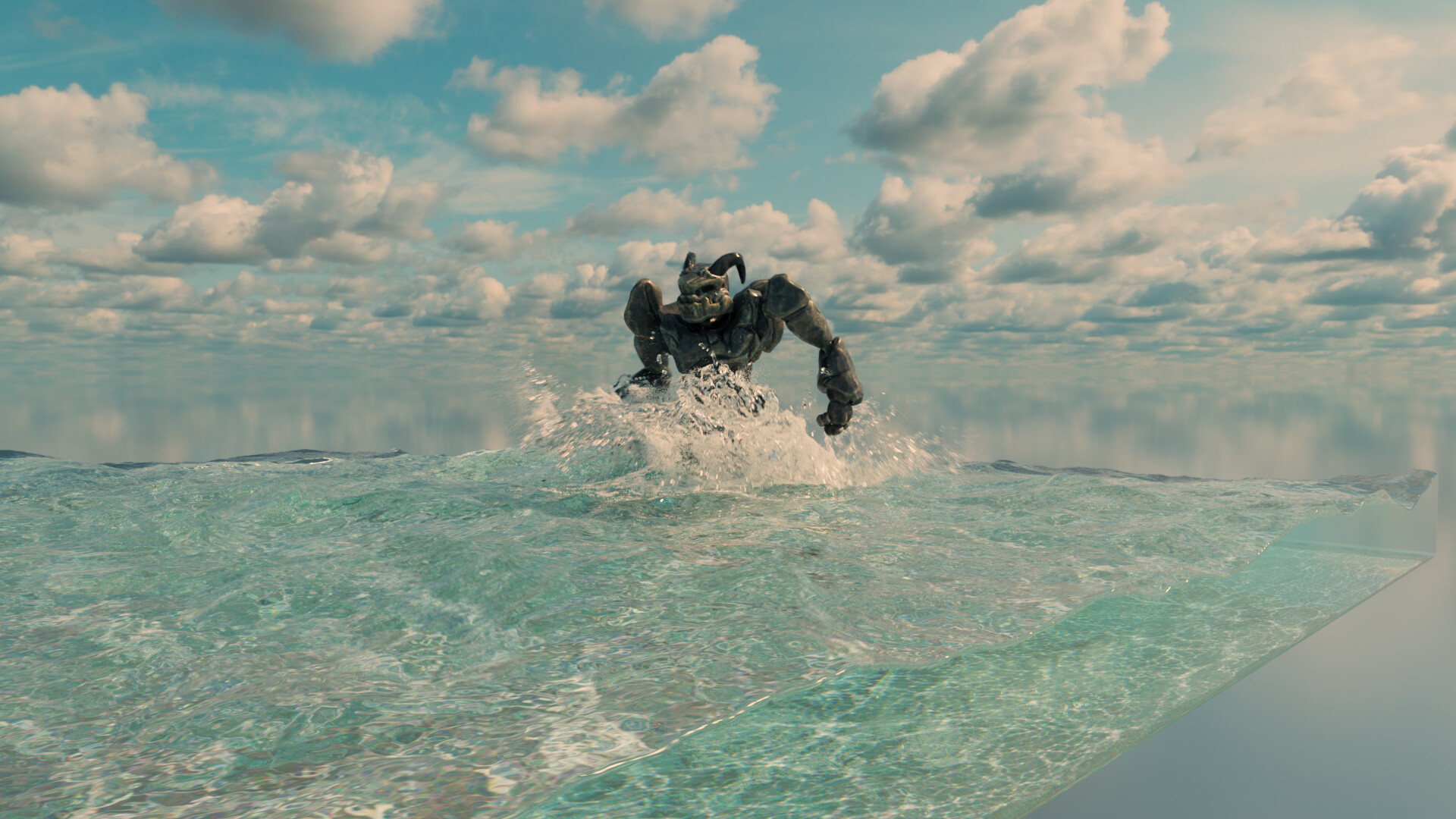 ArtStation - First FLIP Simulation(s)