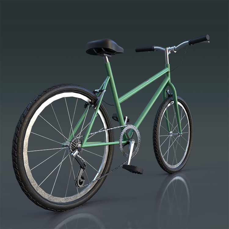 ArtStation - Animated Bicycle