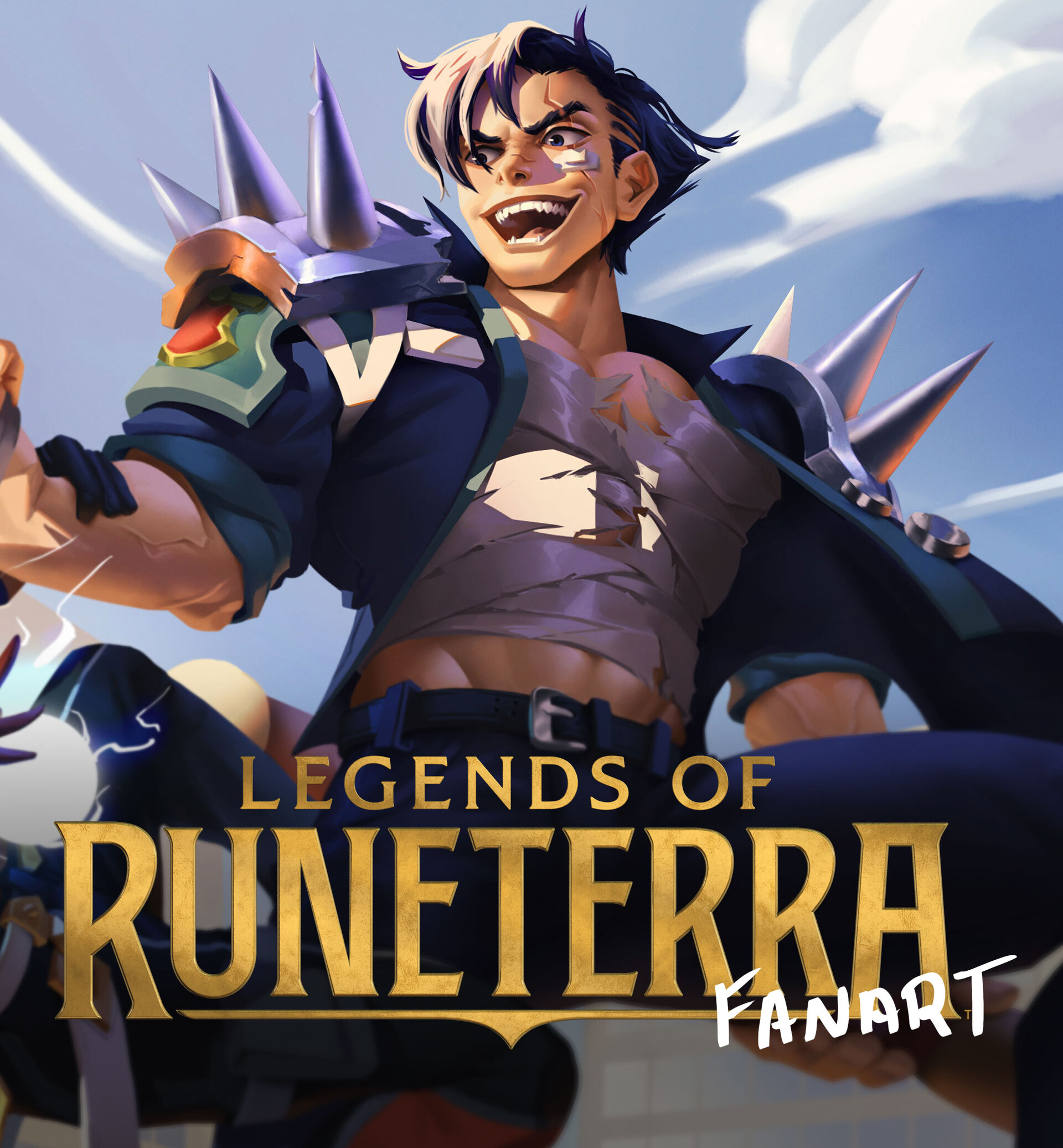 ArtStation - Academy Darius card lvl 2 - Legends of Runeterra Fanart