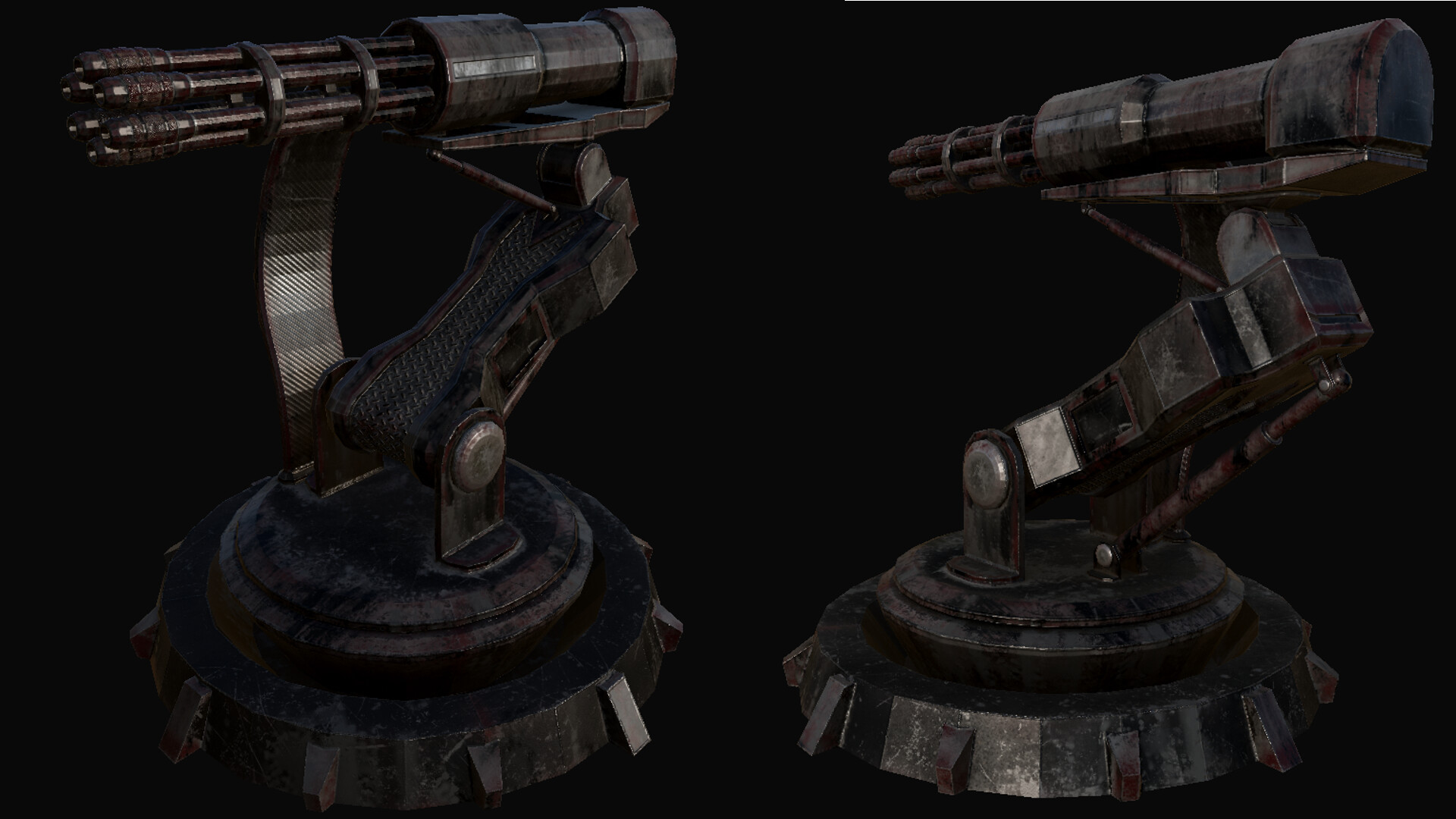 ArtStation - Gun Turret