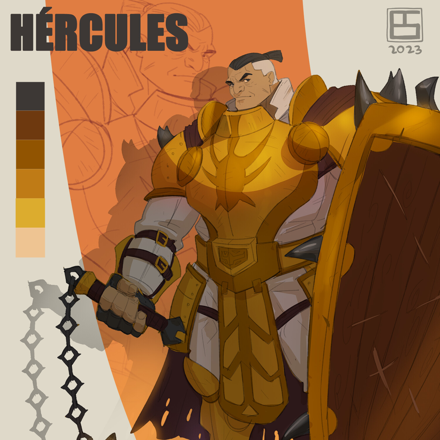 ArtStation - Character Hércules