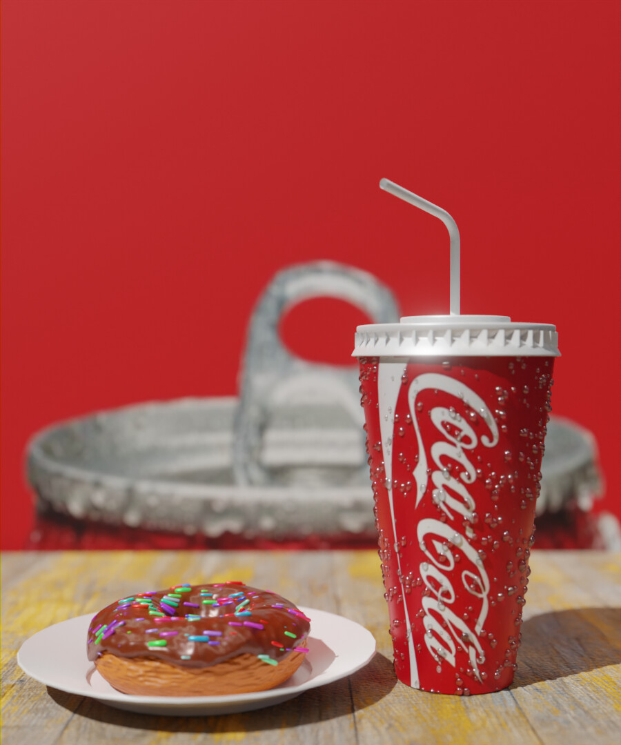 ArtStation - 3D COKE DESIGN
