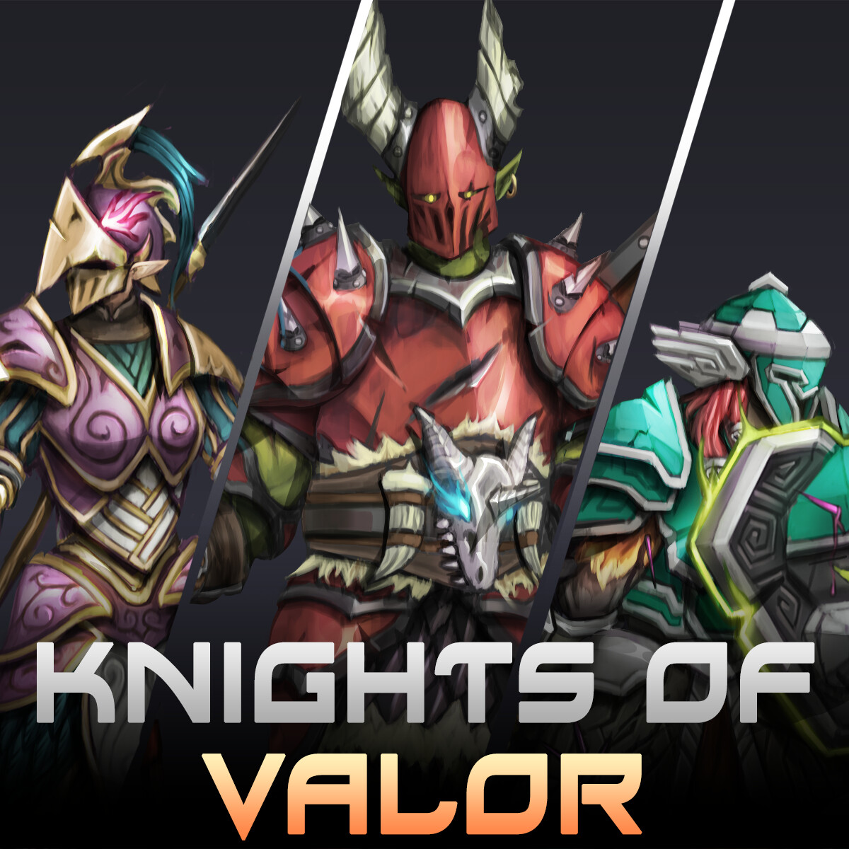 ArtStation - VISIGN CHALLENGE | KNIGHTS OF VALOR