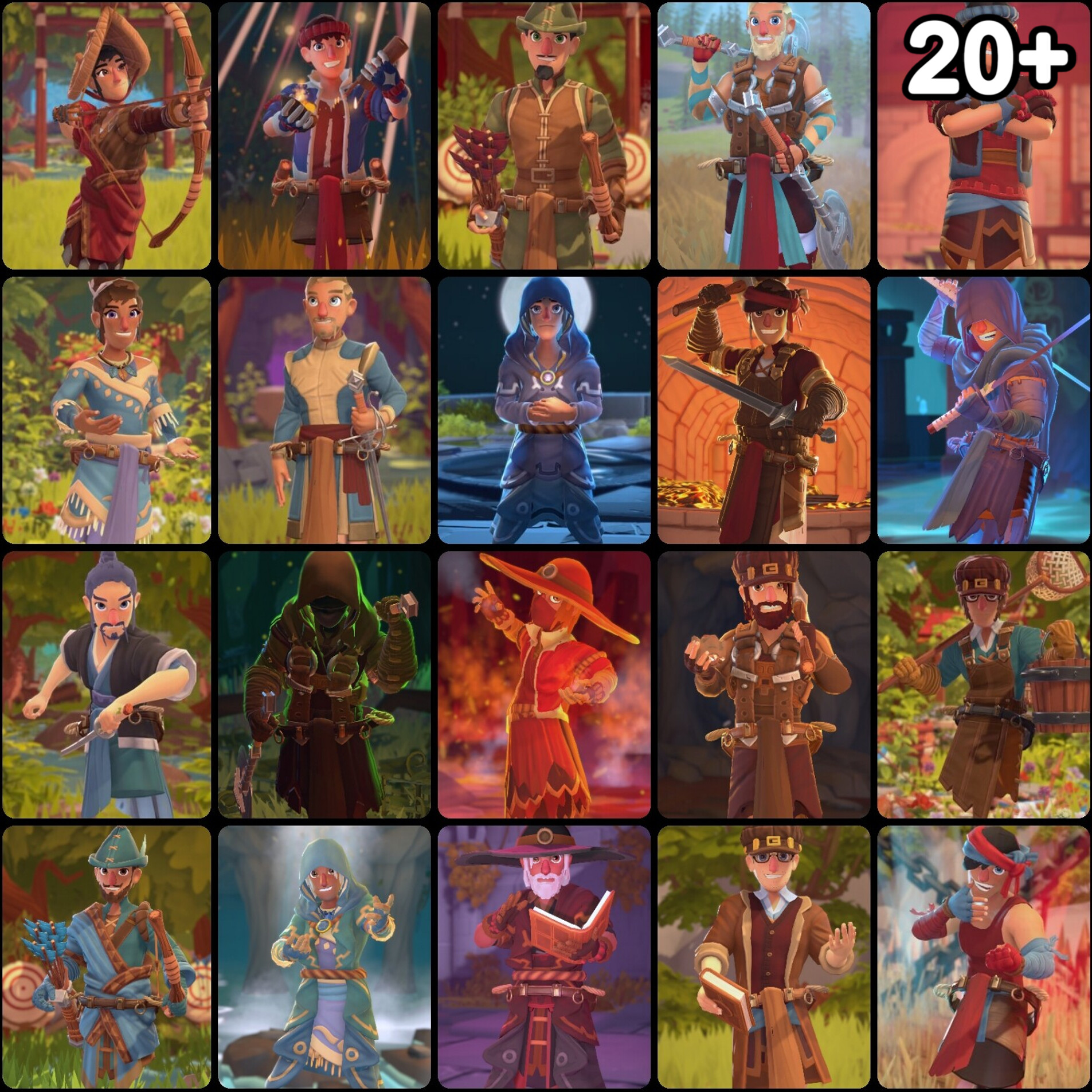 ArtStation - 20+ Cosmetic Versatility Examples