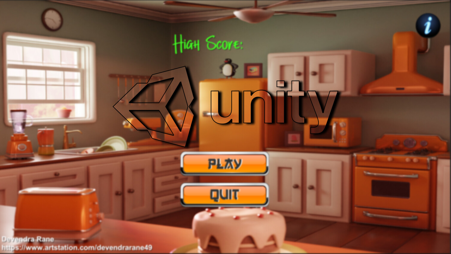ArtStation - Fruit Cutter Unity Game