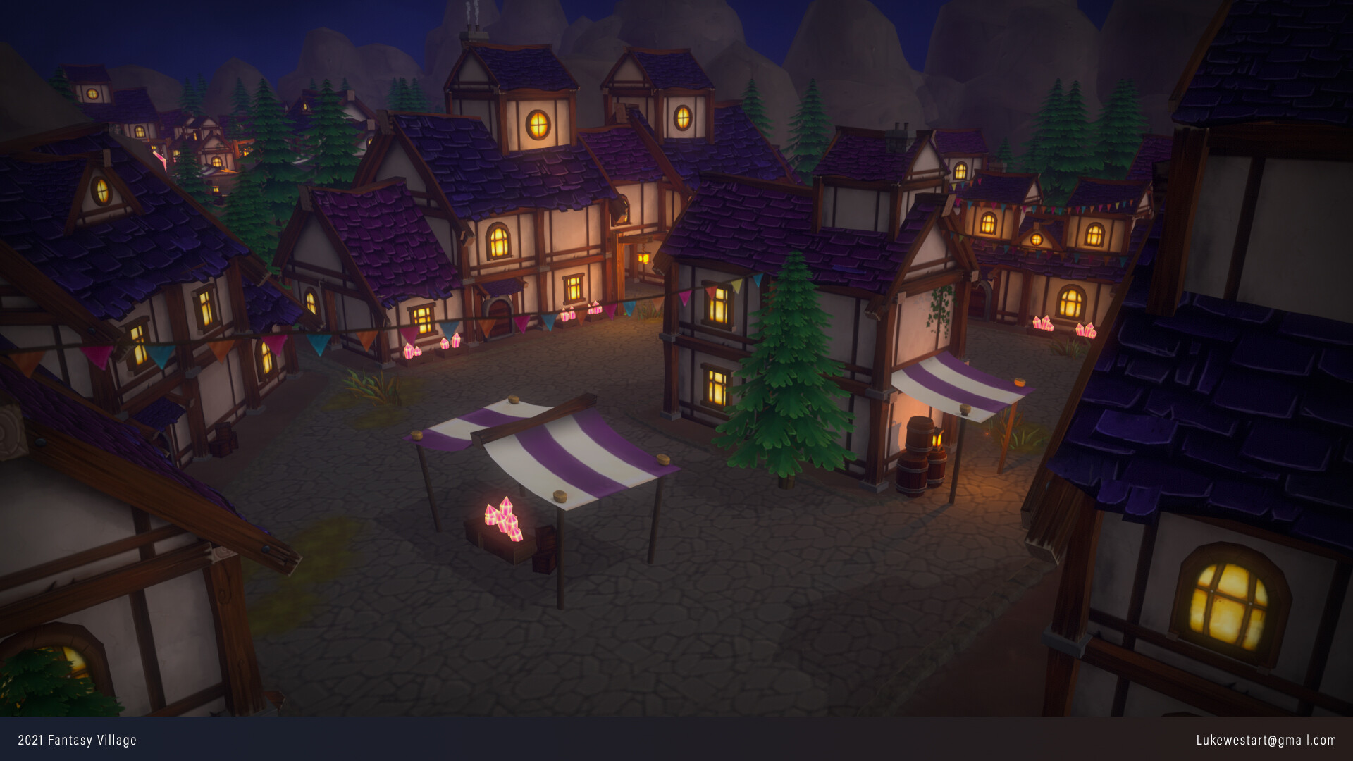 ArtStation - Fantasy Village