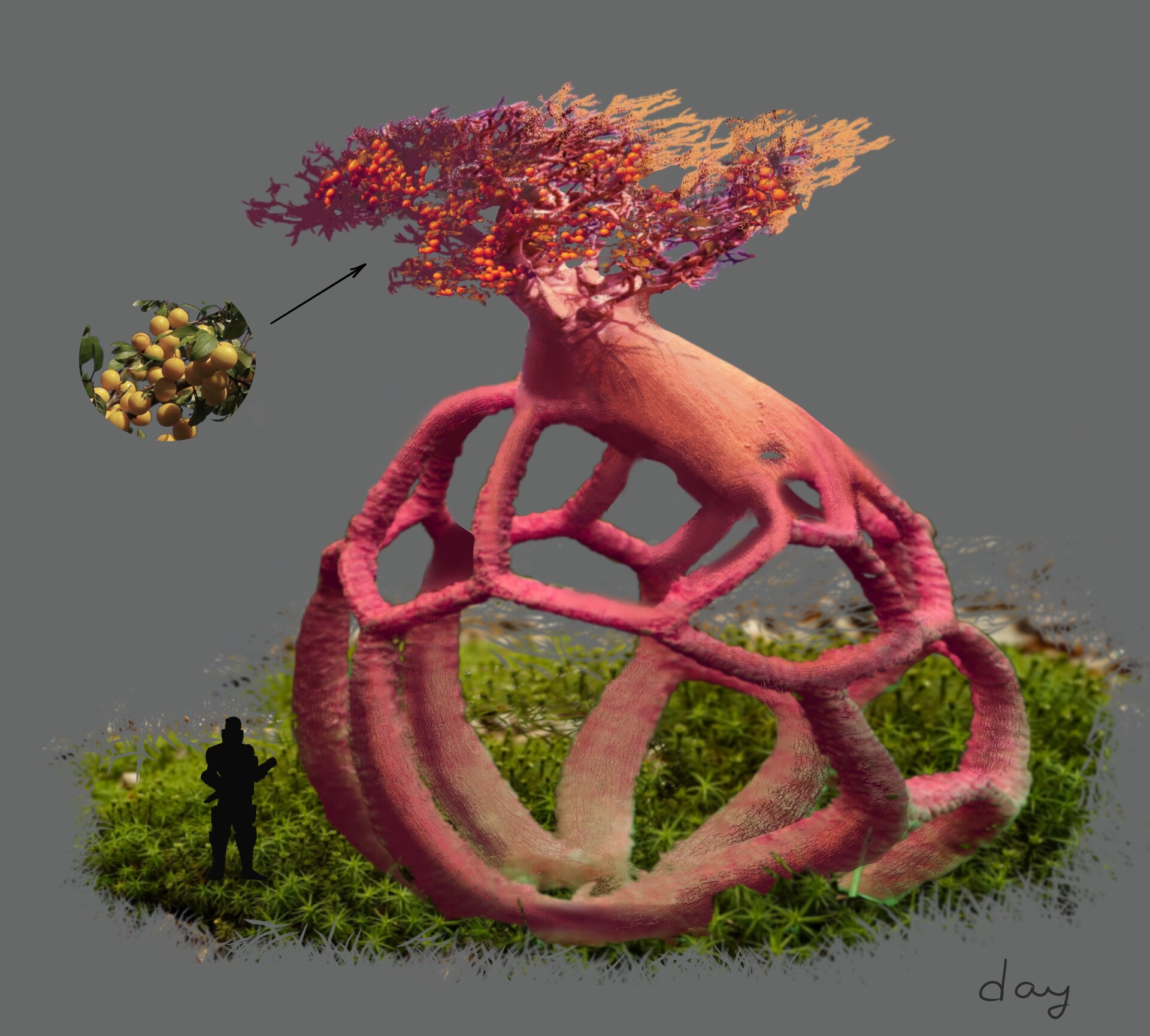 ArtStation - Alien plants