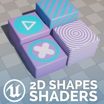 ArtStation - 2D Shapes in Unreal Engine