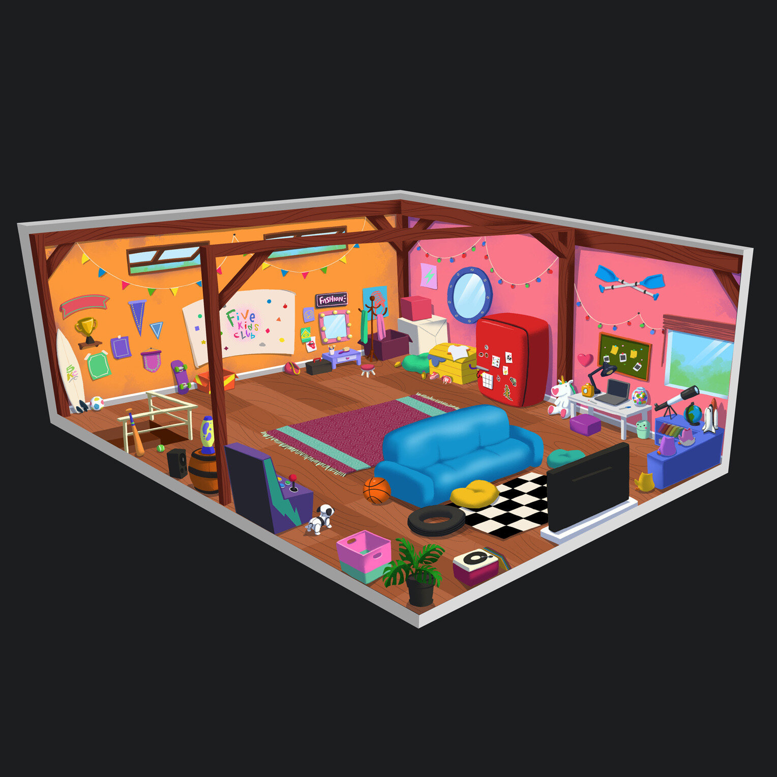 ArtStation - Interior concept art