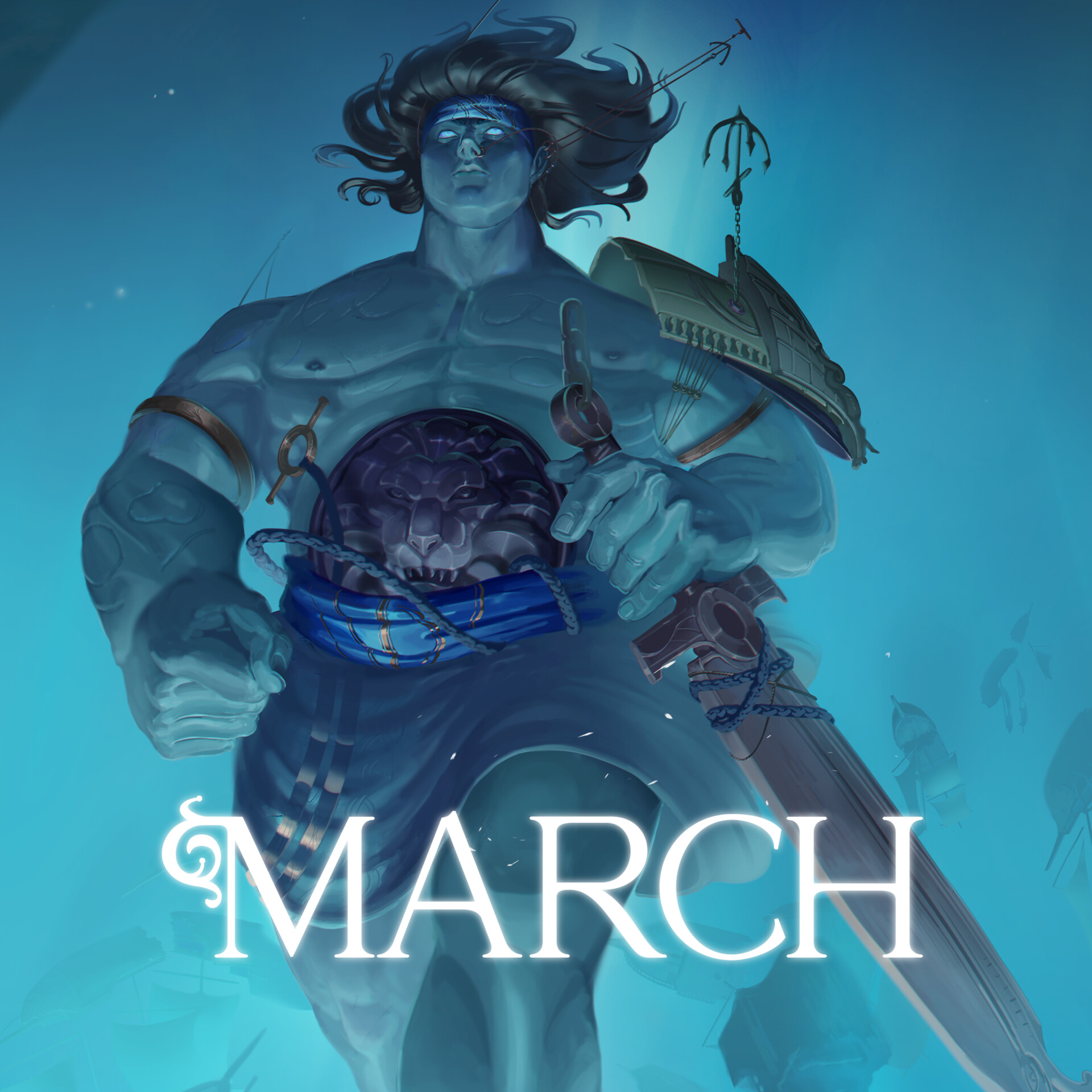 ArtStation - March, the upside-down sea giant