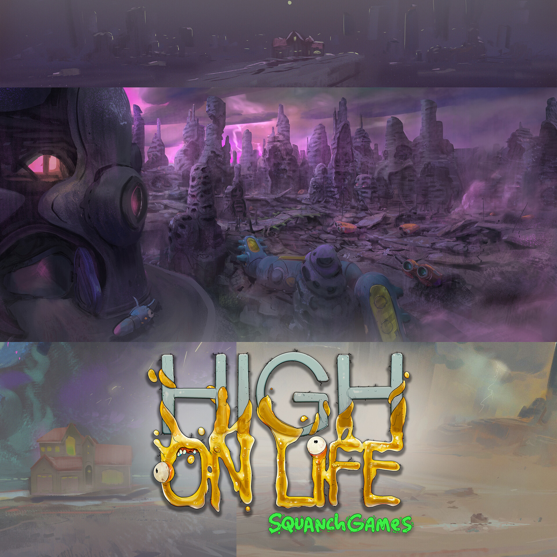 ArtStation - Gatlus - High On Life