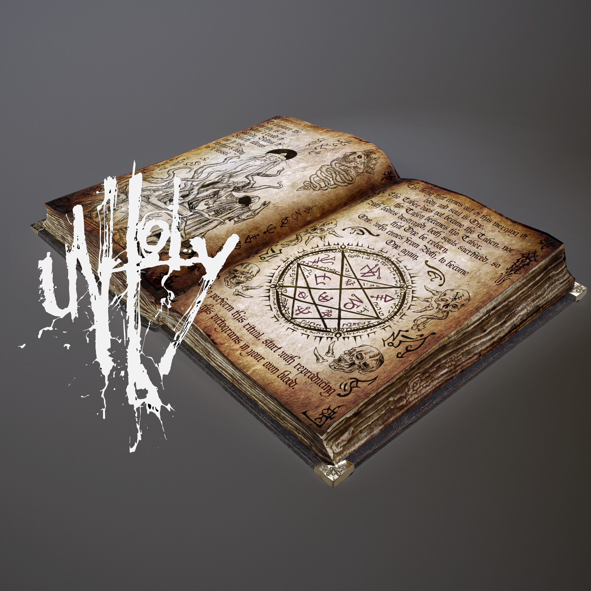 ArtStation - Unholy Books