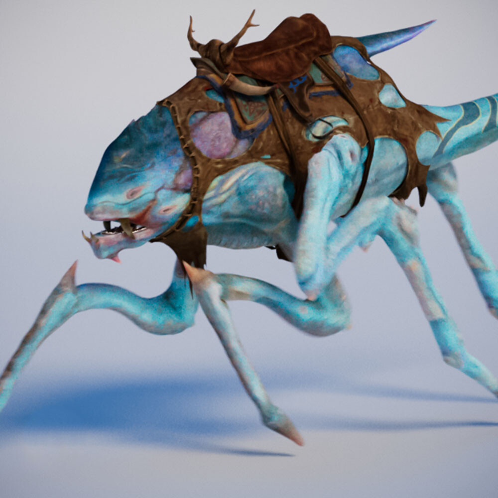 ArtStation - Alien Creature - Walkcycle