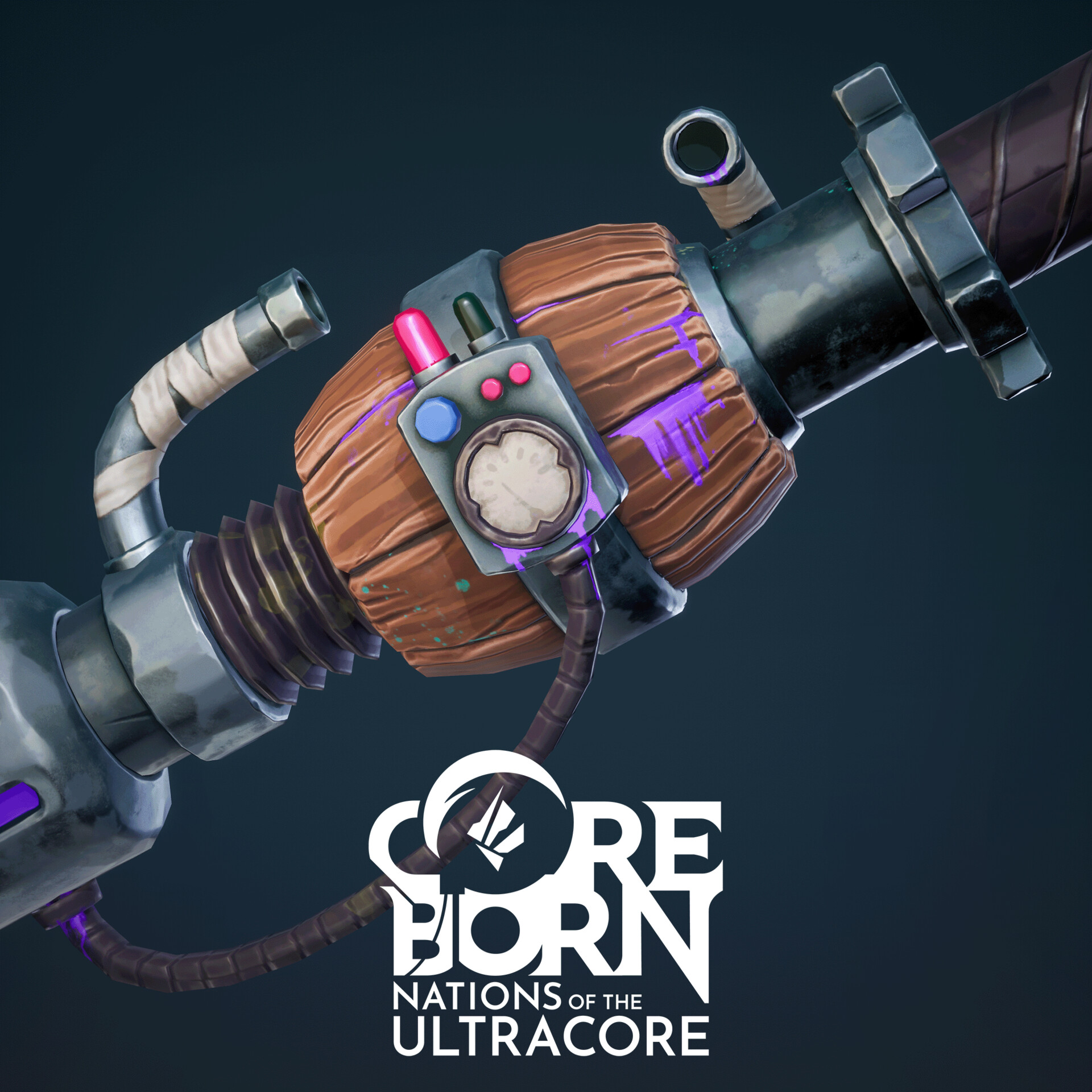 ArtStation - Coreborn: Nations of the Ultracore - Stylized weapon