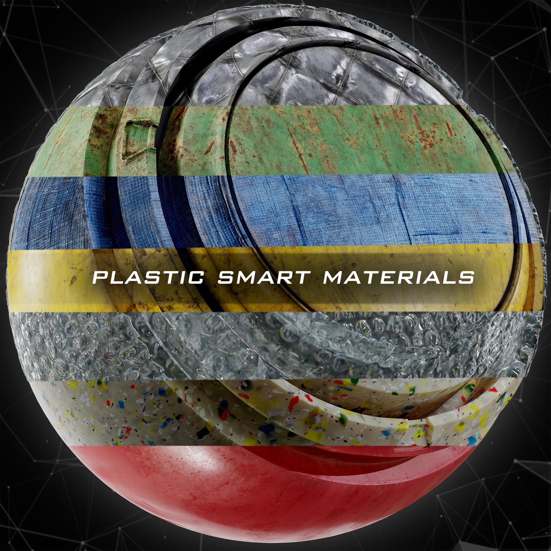 ArtStation - Plastic Smart Materials For Substance Painter_VOL01