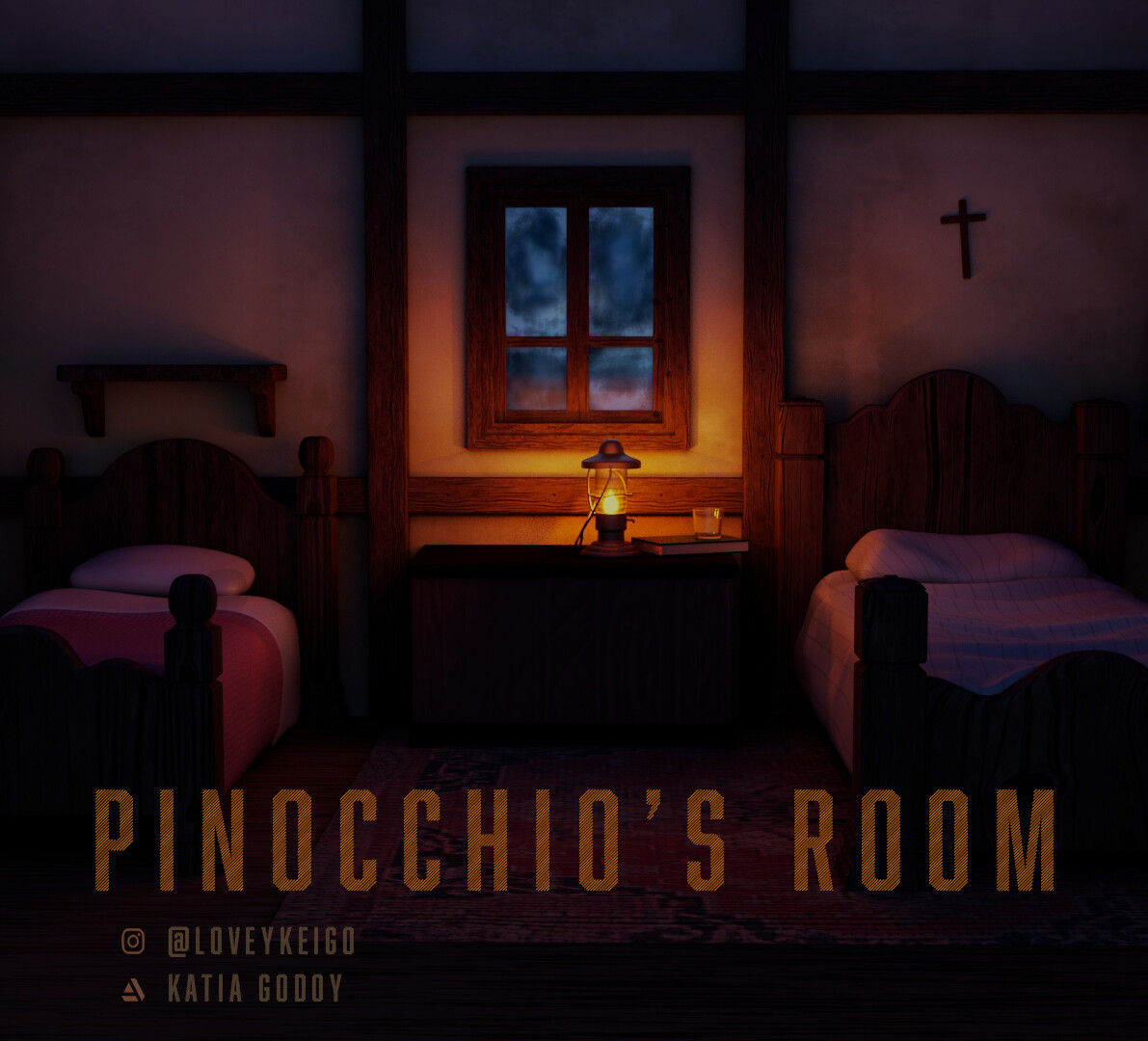 ArtStation - Pinocchio´s room