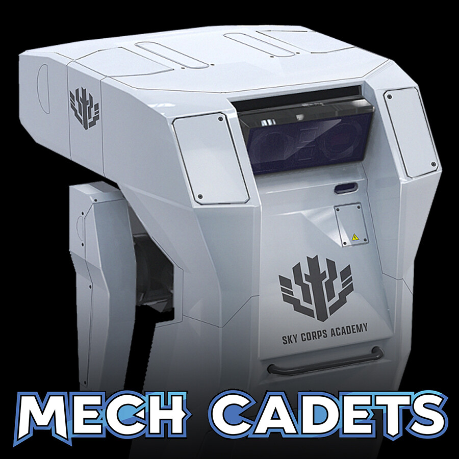ArtStation - MECH CADETS Upload Droid