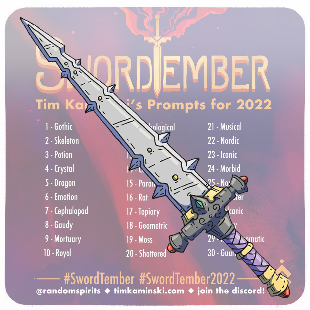 ArtStation - Swordtember 2022 Collection