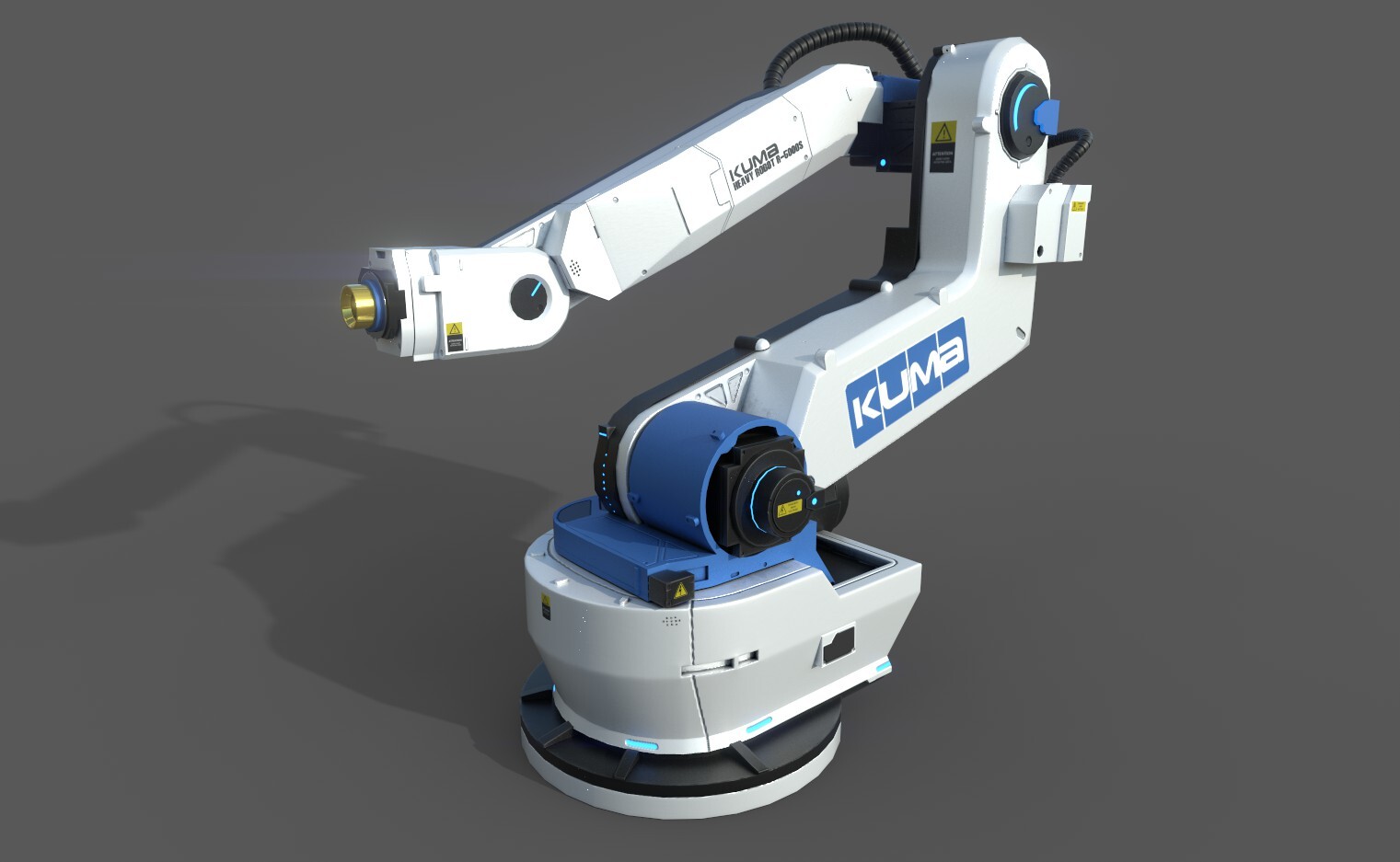 ArtStation - Kuma Industrial Robot - 3D Version
