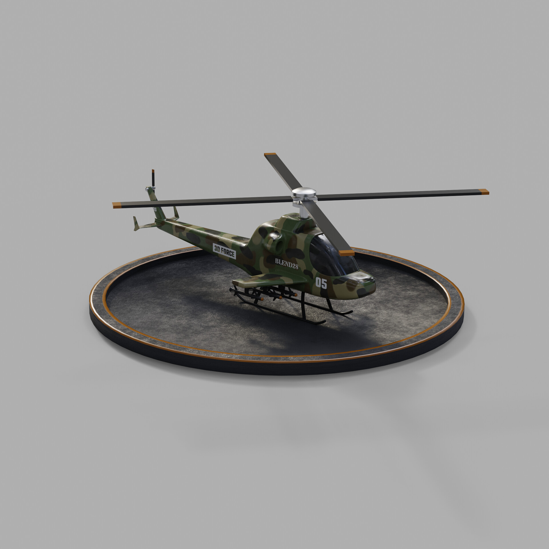 ArtStation - Helicopter