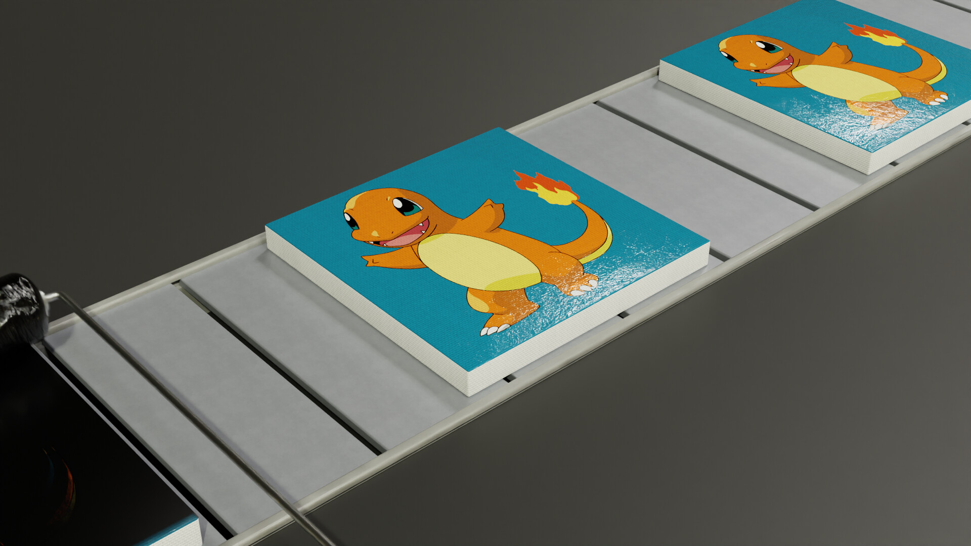 ArtStation - Pokemon Stencil Painting Animation Concept