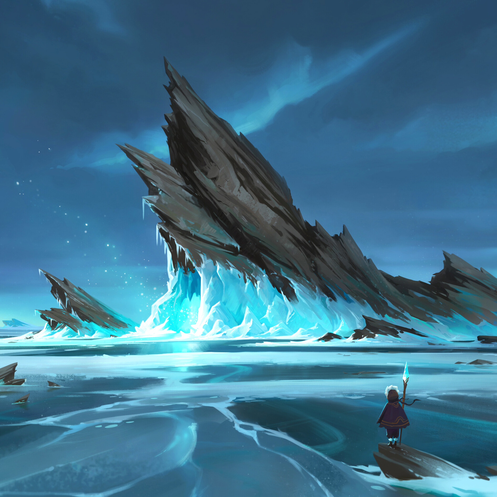 ArtStation - Icy Peak