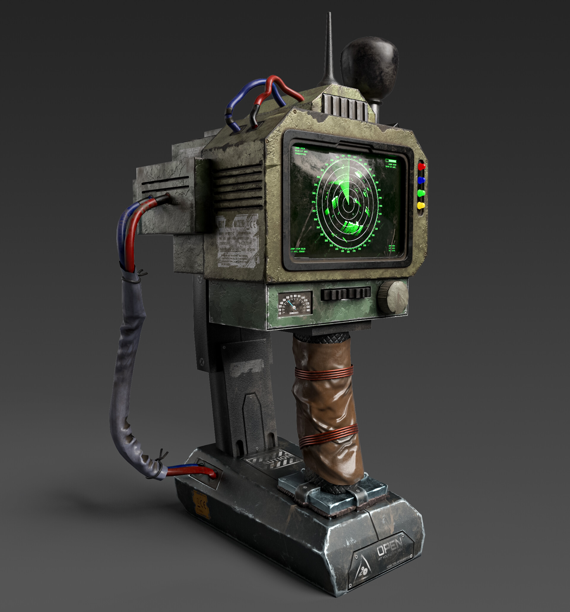 ArtStation - SCI-FI Heat Tracker