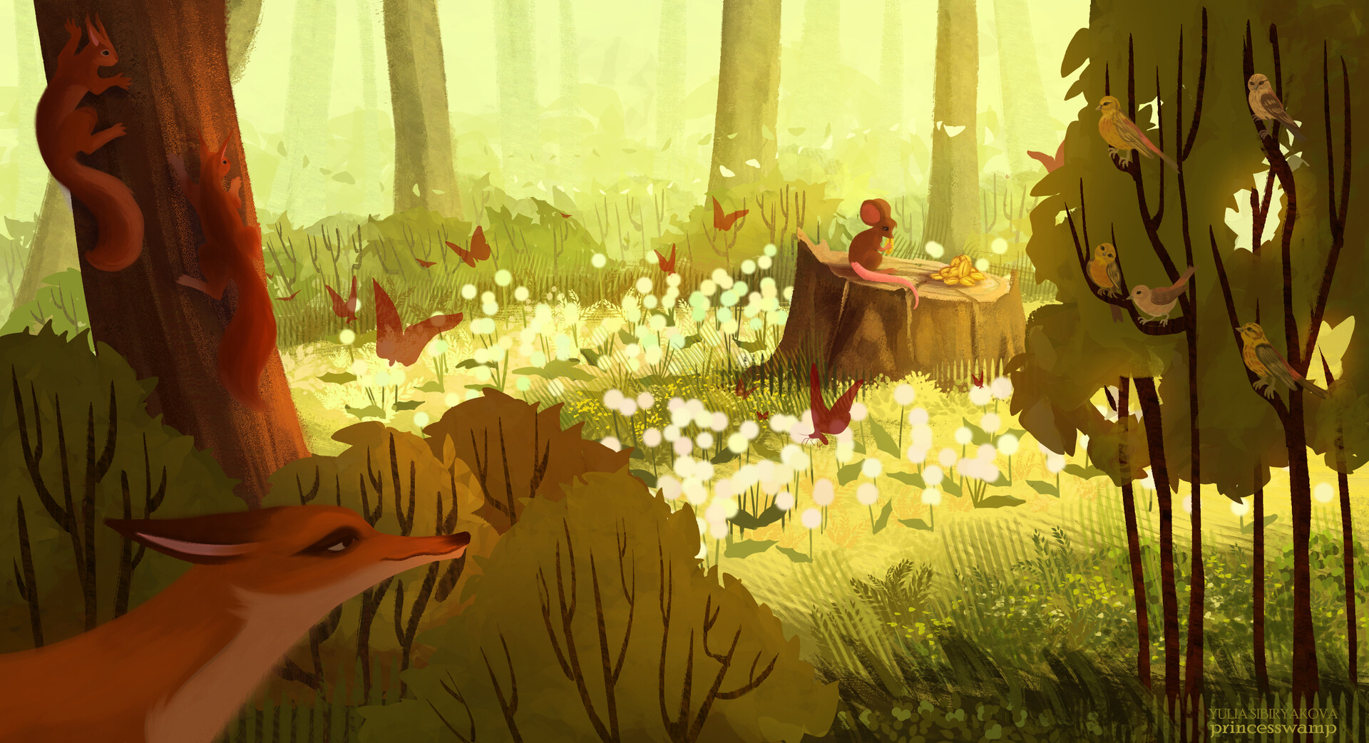 ArtStation - Story in the forest