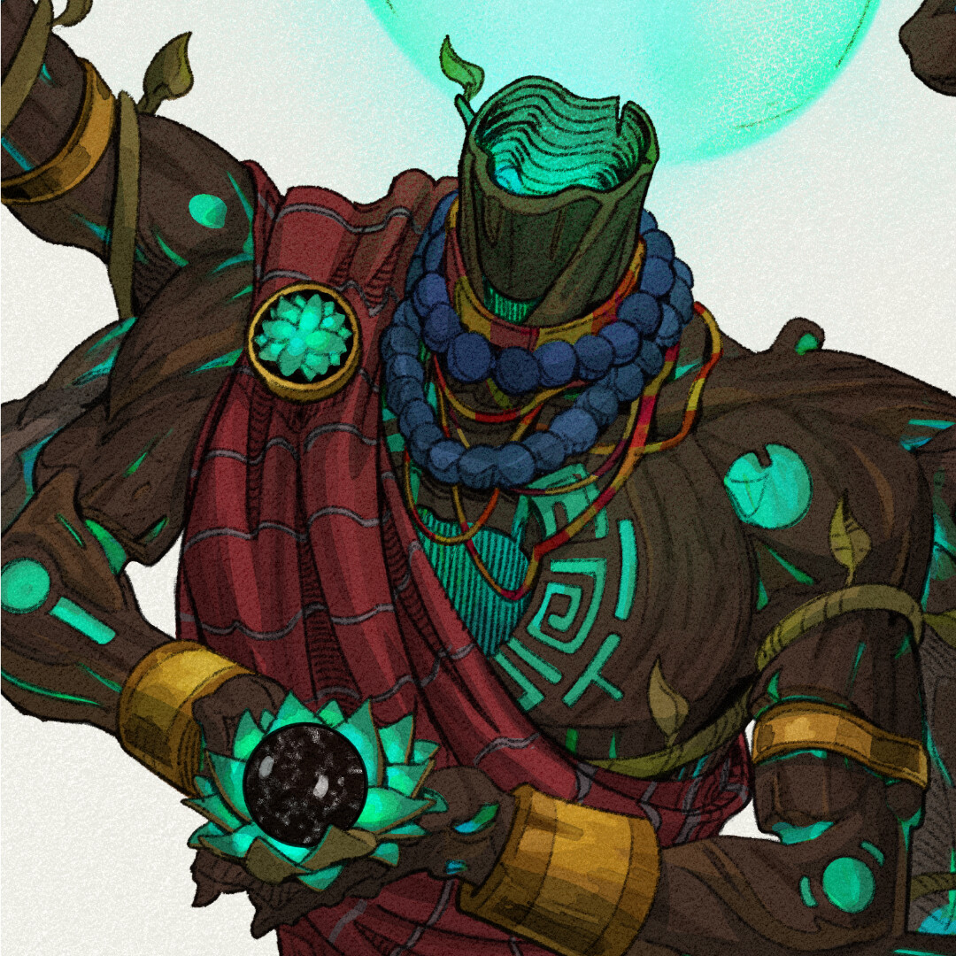 ArtStation - Lotus - Conrasu Druid