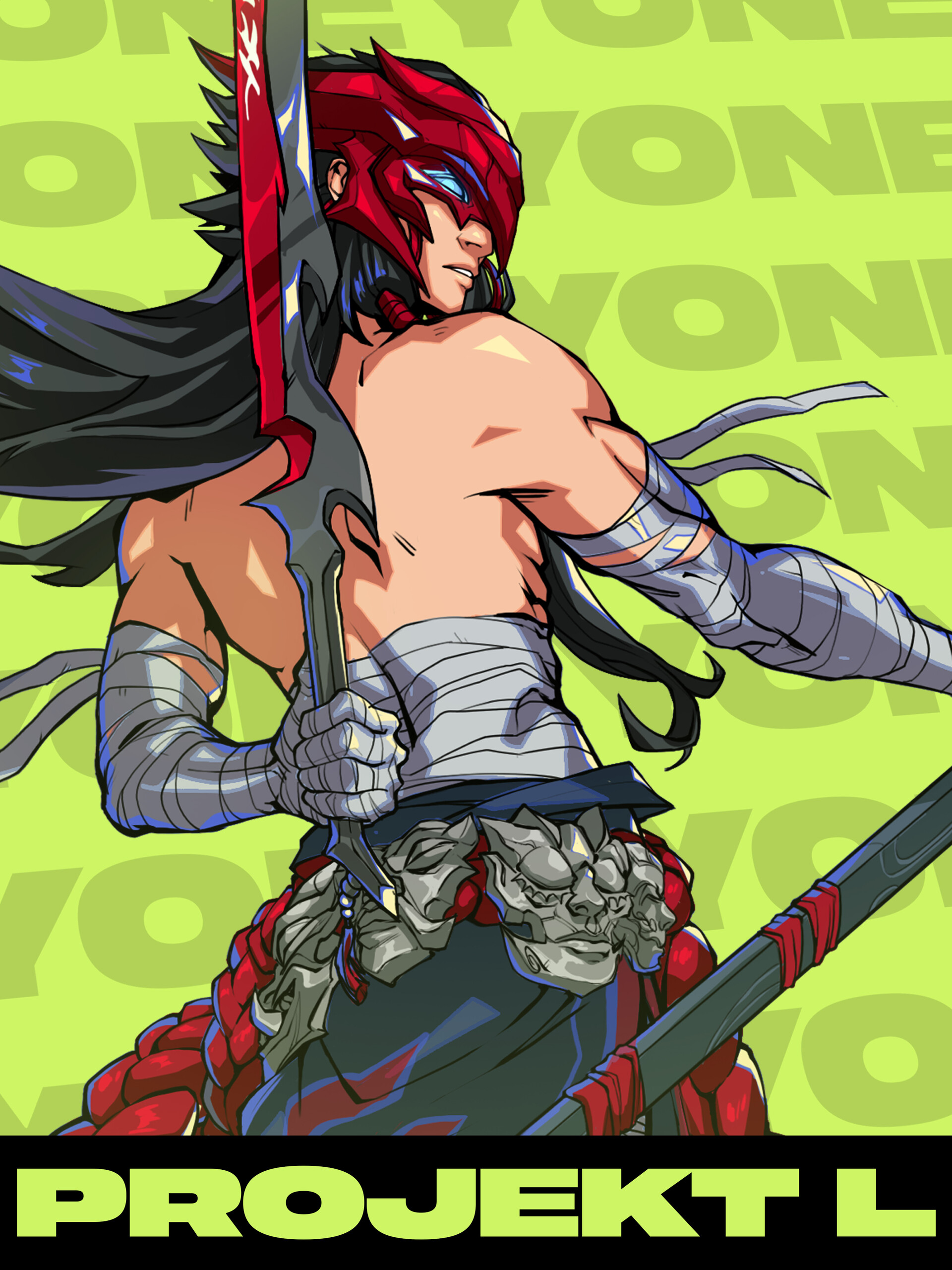 Carmen Carballo " wandakun " portfolio - Fanart - PROJECT L Yone