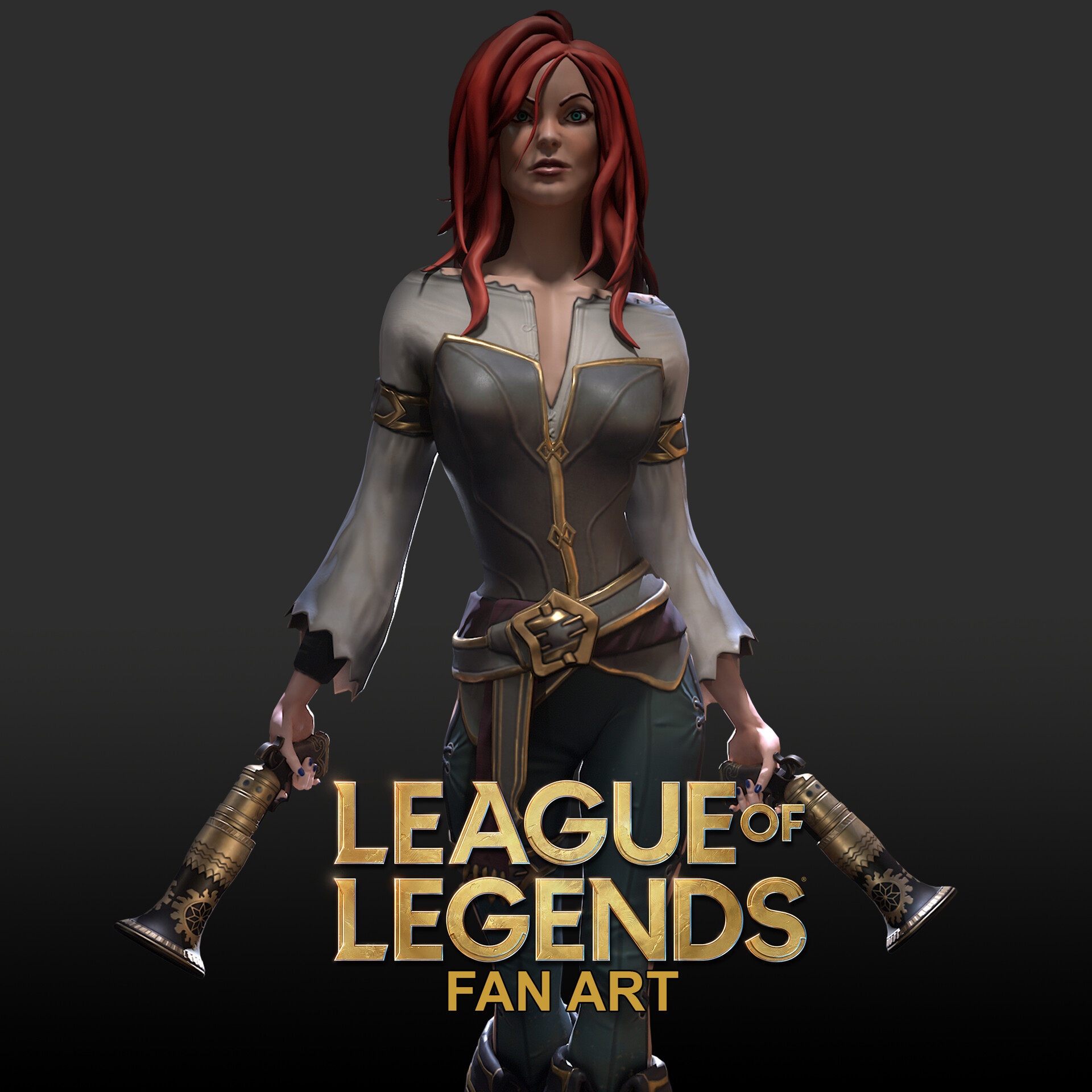 ArtStation - League of Legends: Miss Fortune - Fan Art