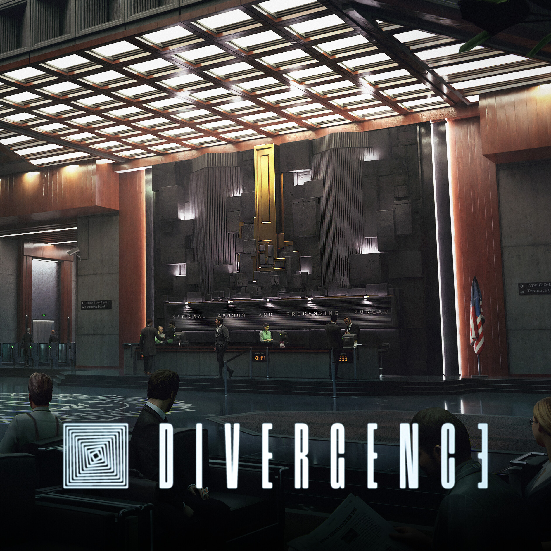 ArtStation - Divergence - Lobby