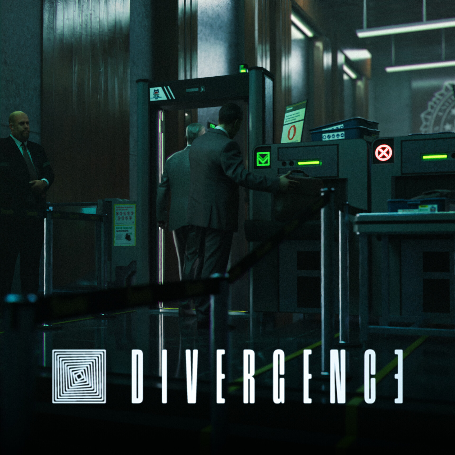 ArtStation - Divergence - Lobby (keyframes)