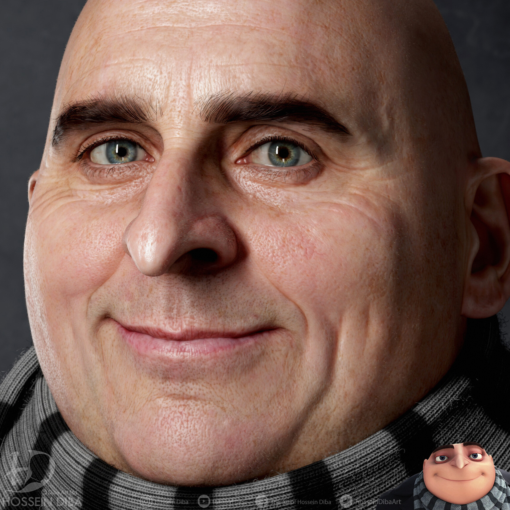 ArtStation - 3D Model of Gru
