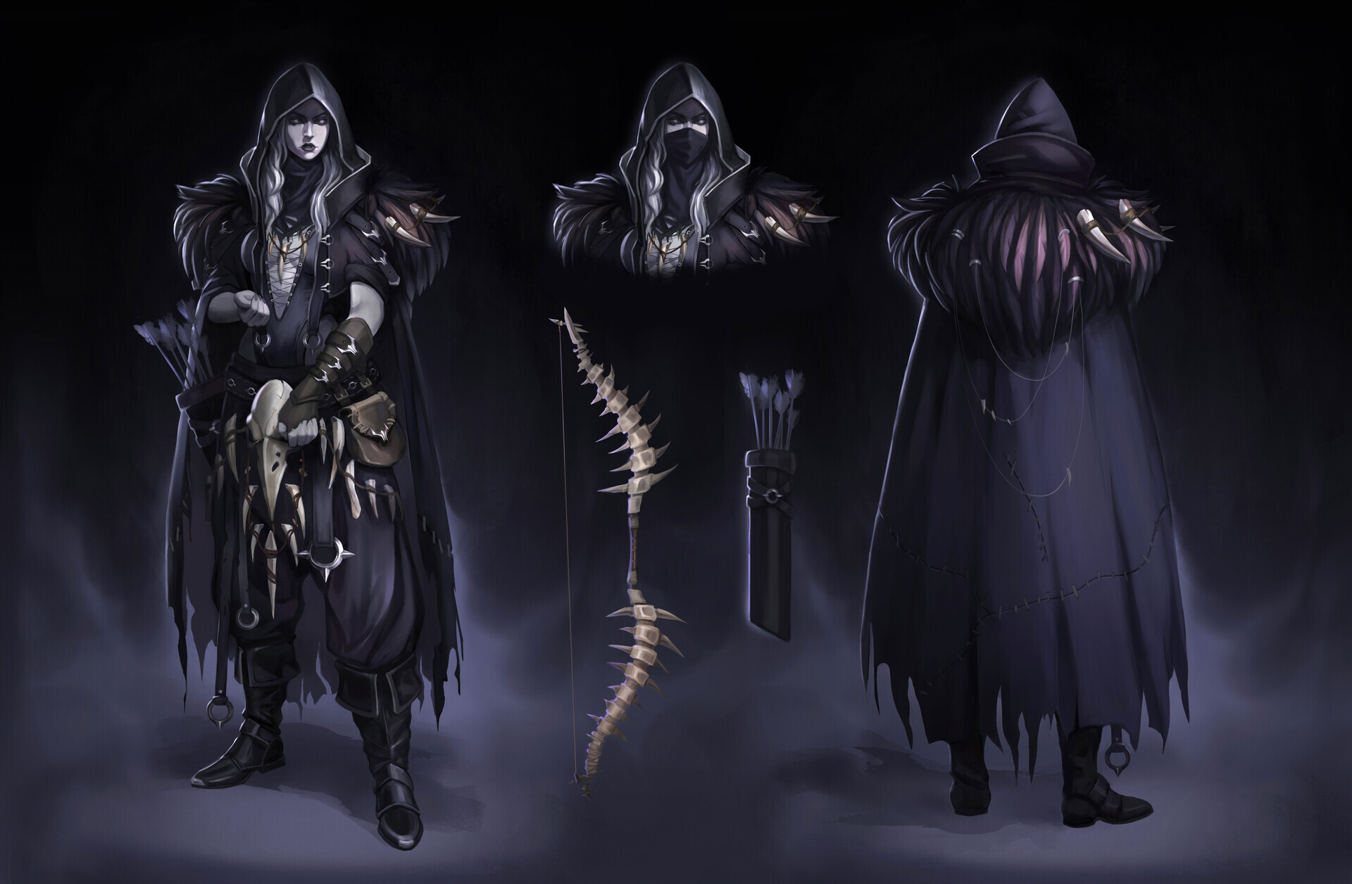 ArtStation - Bone Huntress | Character design