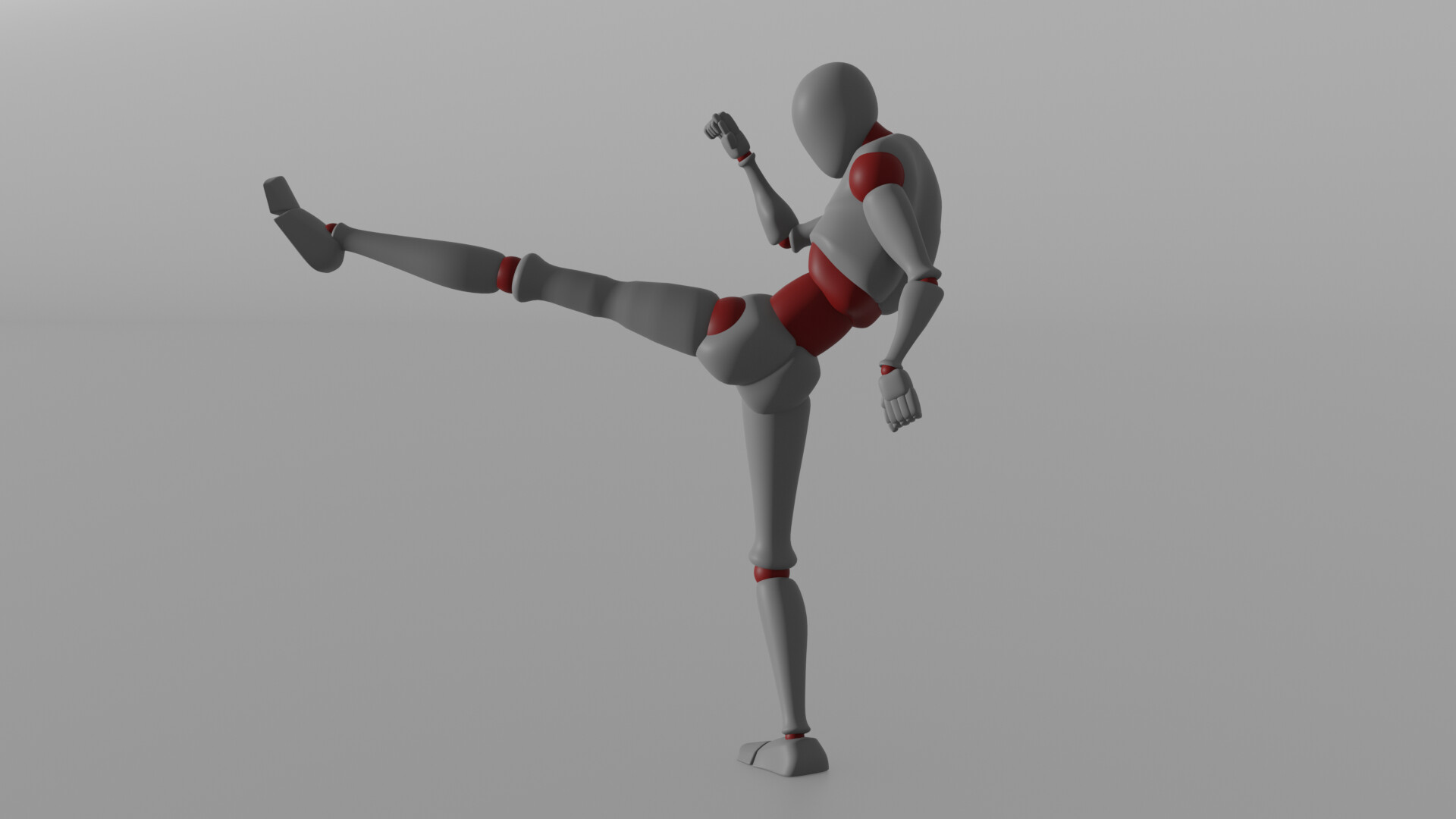 ArtStation - Animation man - Muay Thai