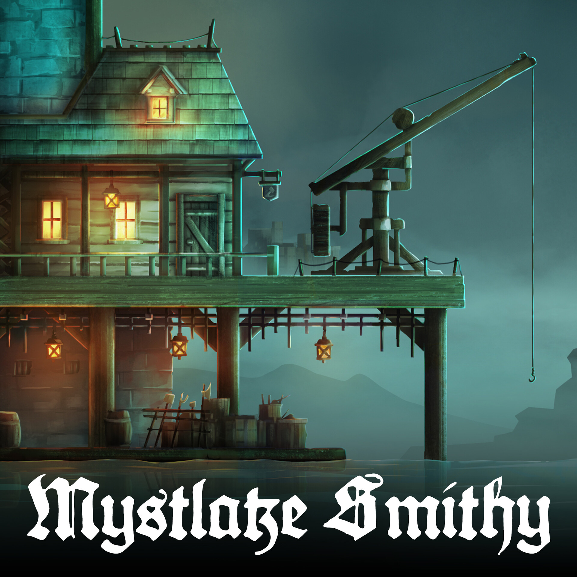 ArtStation - Myhstlake Smithy Environment Design