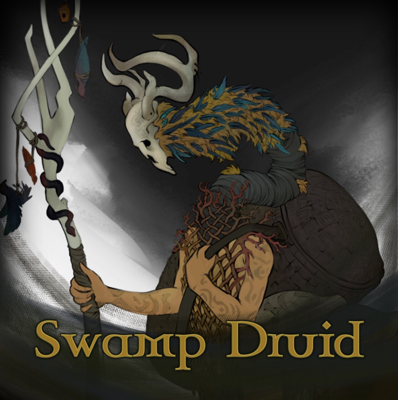 ArtStation - Druid, The Spirit of the Swamp