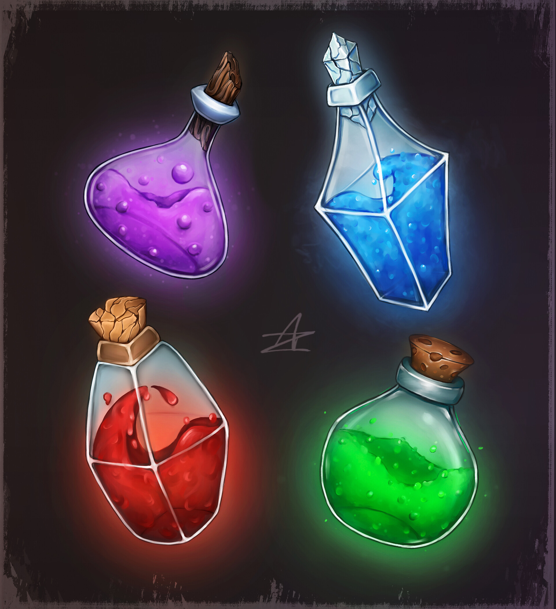 ArtStation - Poition assets