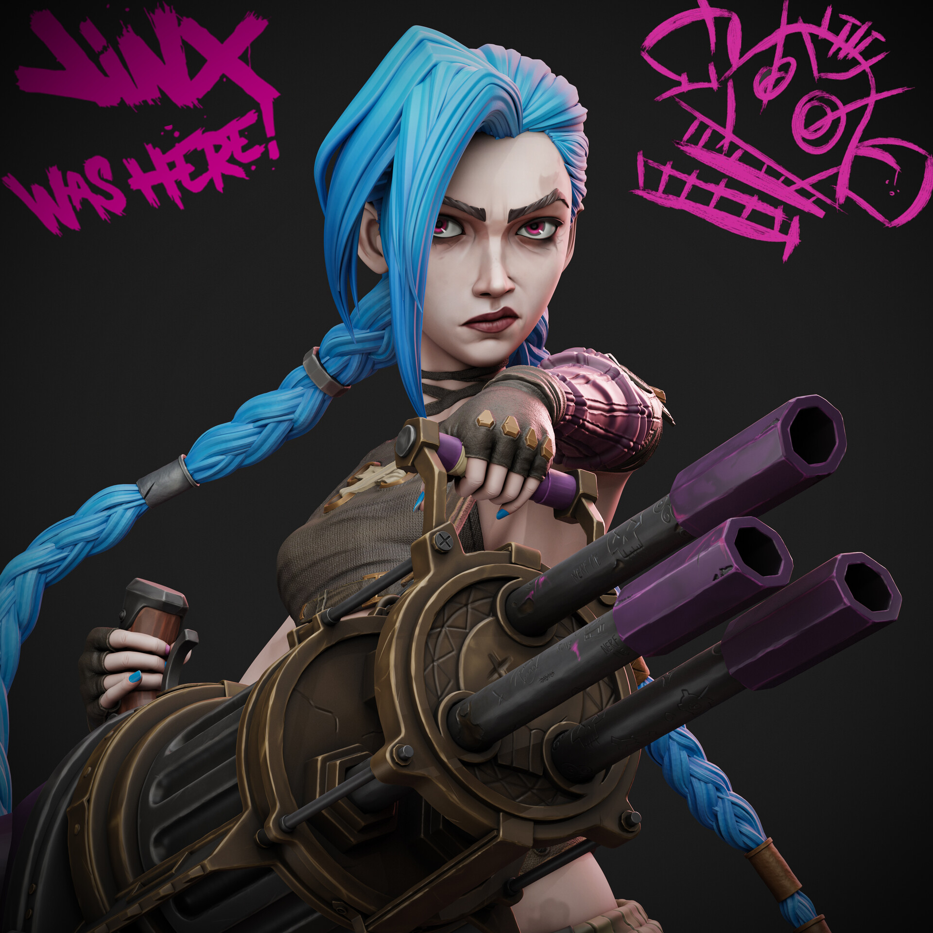 ArtStation - JINX ARCANE