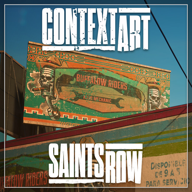 ArtStation - Saints Row (2022) Bronze Level signage logos #3