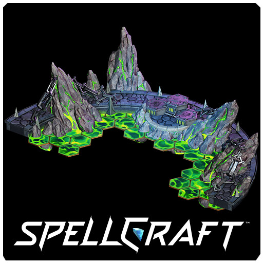 ArtStation - SpellCraft: Hellish Inferno Board Skin