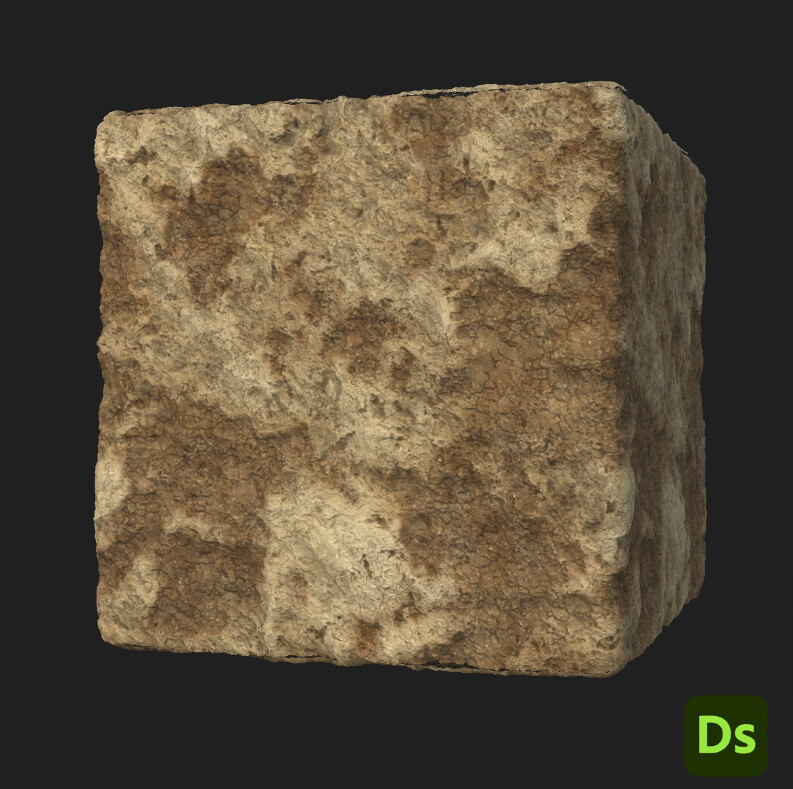 ArtStation - Sand and dry mud (colormap case study)