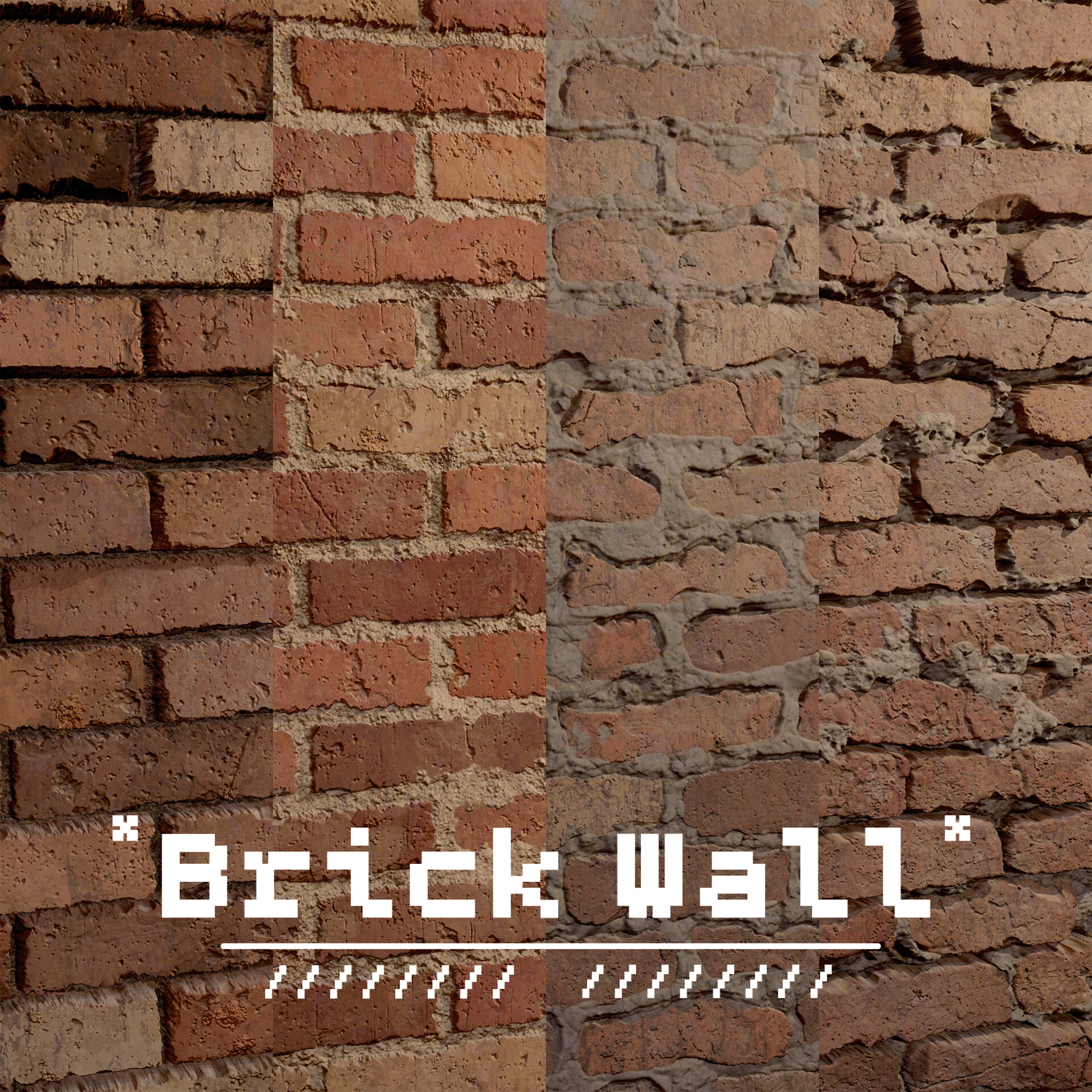 ArtStation - Brick Wall