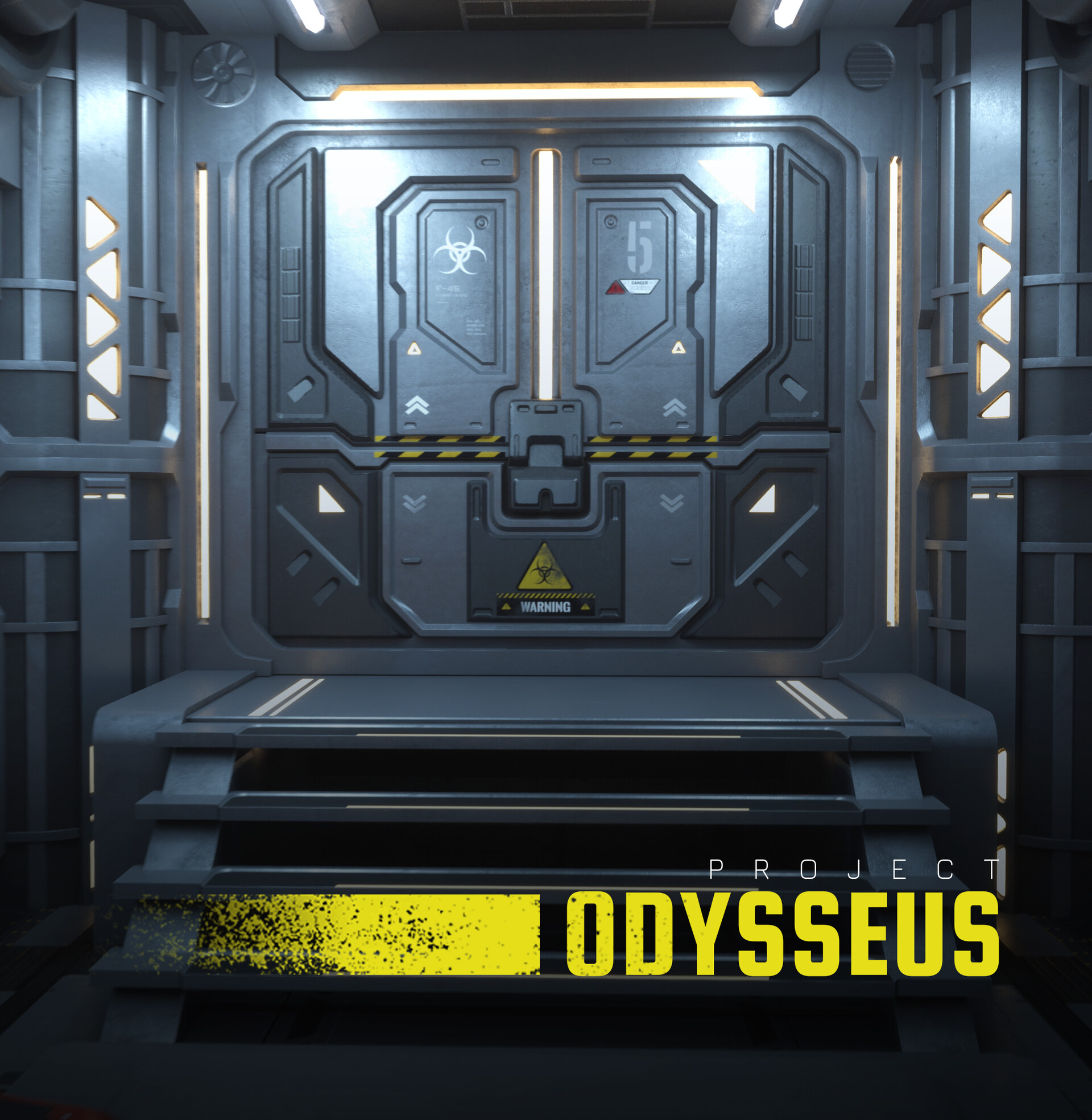 ArtStation - Research Station "Project Odysseus"