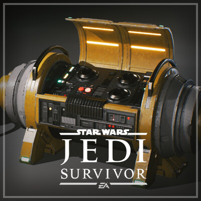 ArtStation - Jedi: Survivor - Stim Chest retexture