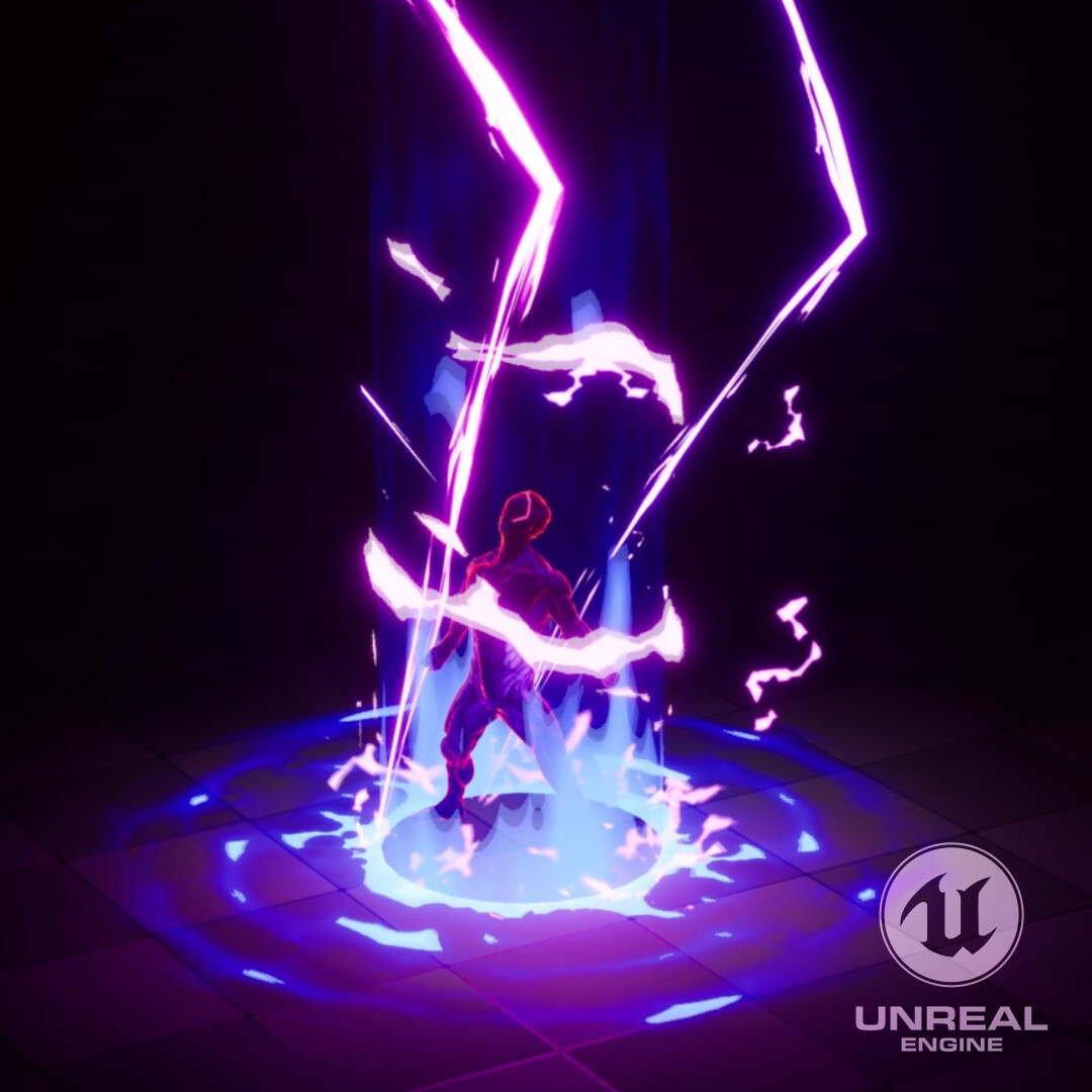 ArtStation - Electric Vanishing Effect