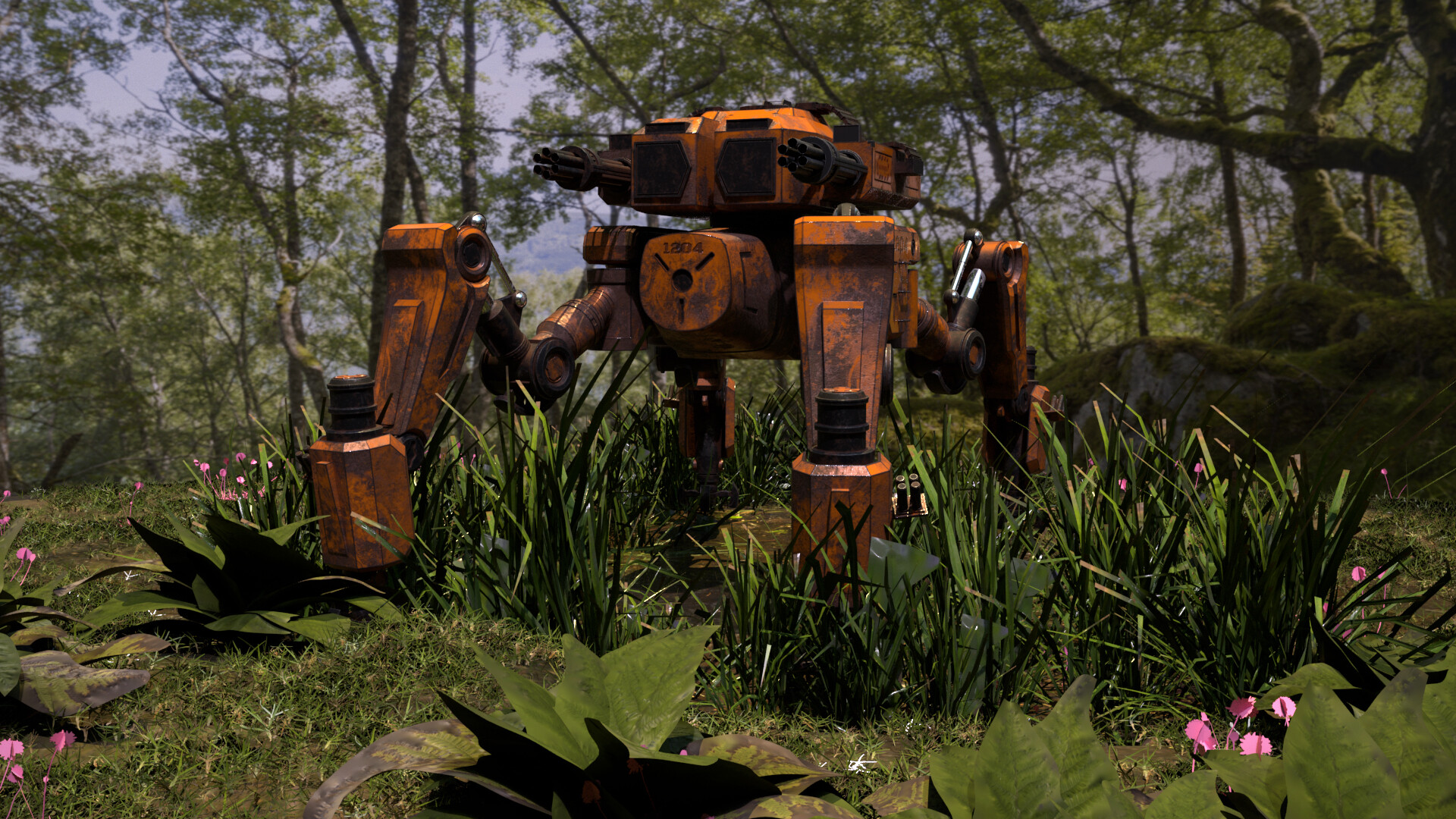 ArtStation - robot tank