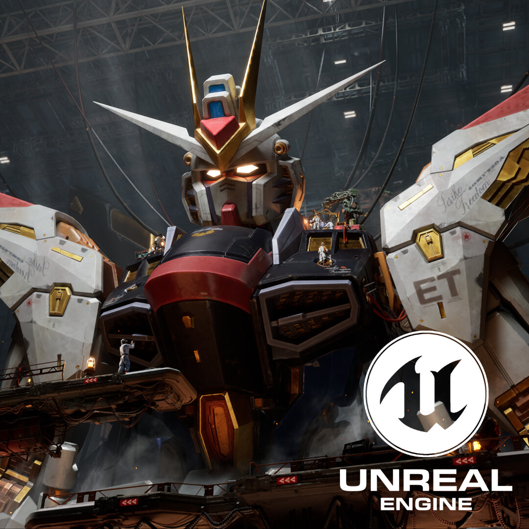 ArtStation - Gundam-Strike Freedom