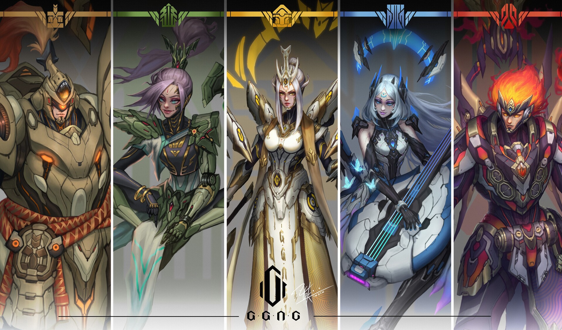 ArtStation - The Five Elements